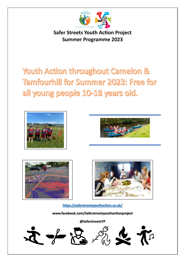 Youth Action in Camelon and Tamfourhill for Summer 2023: – Safer ...